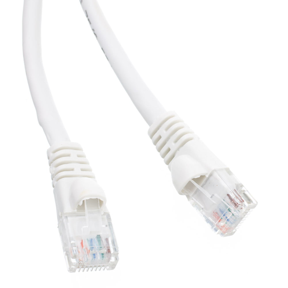 CAT6 Ethernet Patch Cable - Standard Boot White,20M